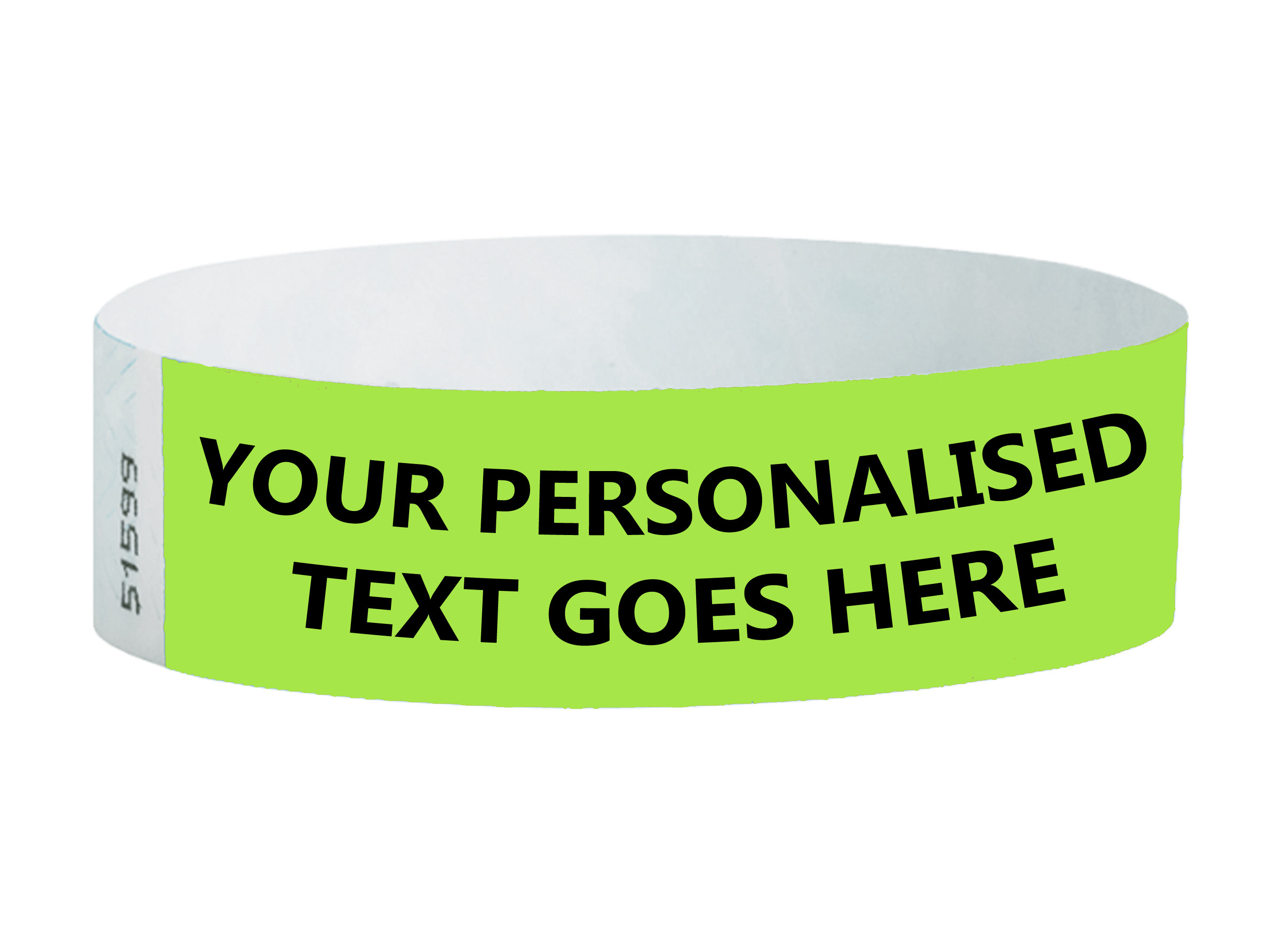 50 Personalised Paper Wristbands Custom Party Events Strap - Etsy UK