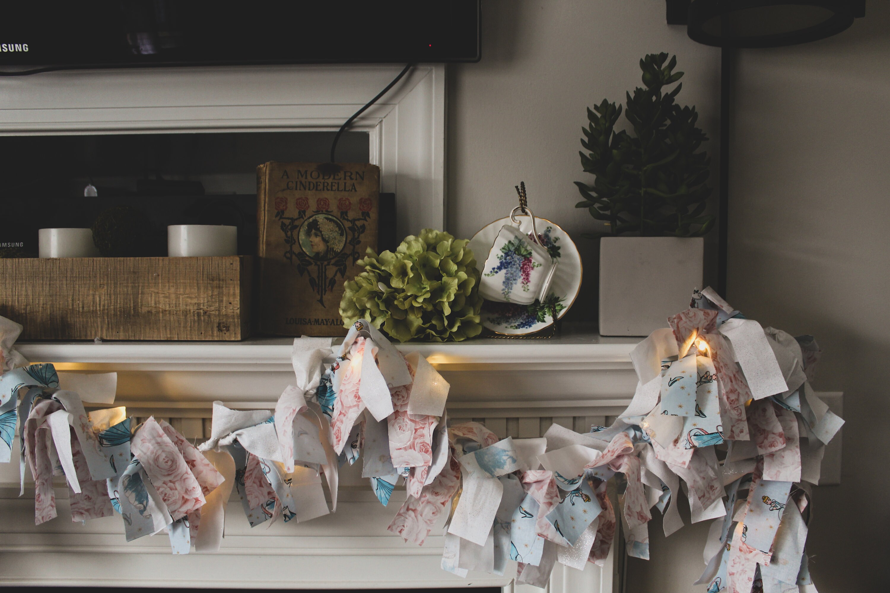 Cinderella Disney Fairy Light Garland - Etsy