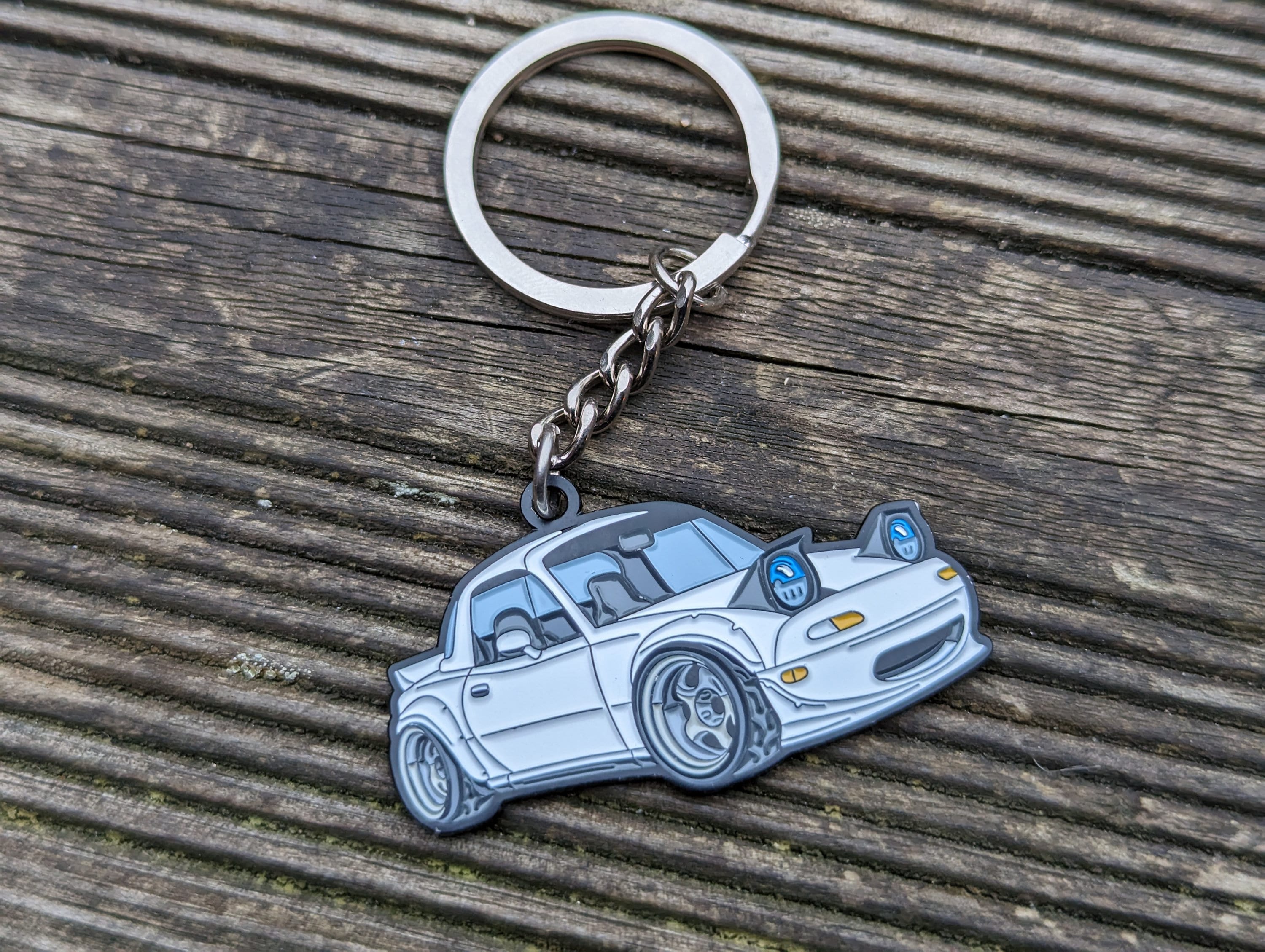 Mazda Miata MX5 Eunos Mk1 NA Metal Keychain - Etsy