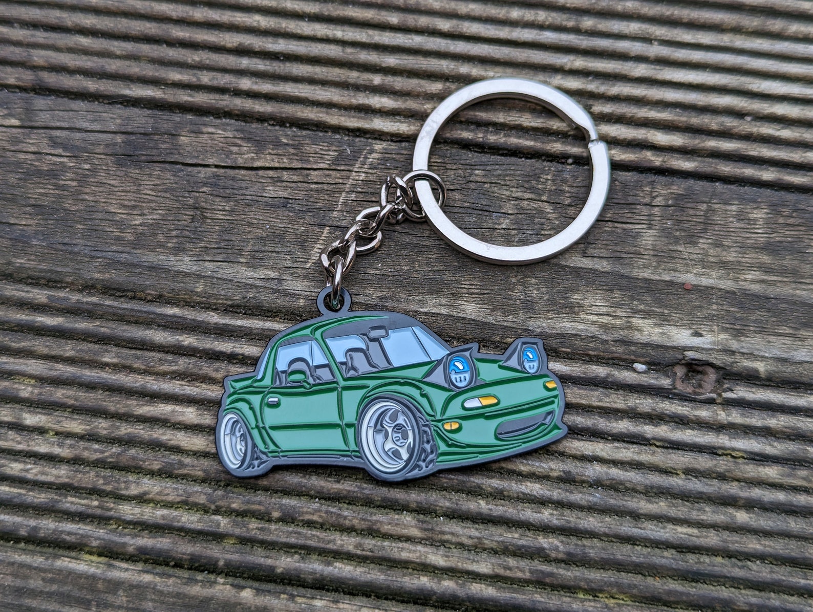 Mazda Miata MX5 Eunos Mk1 NA Metal Keychain - Etsy