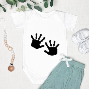 Baby Handprint SVG, Baby Handprint DXF, Baby Handprints, Baby Hands SVG ...