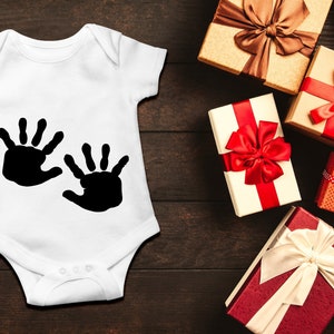 Baby Handprint SVG, Baby Handprint DXF, Baby Handprints, Baby Hands SVG ...