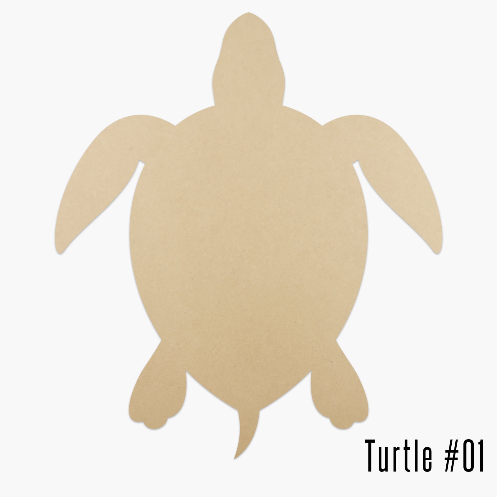Turtle Shape for Crafts / Signs / Props / Decorations - 5 Sizes ...