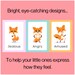 Emotions Flashcards + Emotions Poster, Kids Feelings Cards, Emotions ...