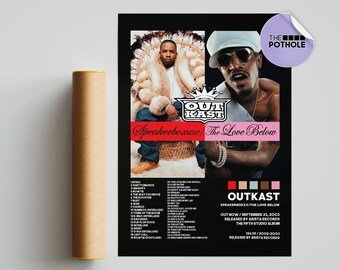 Outkast Album Cover Poster - Etsy