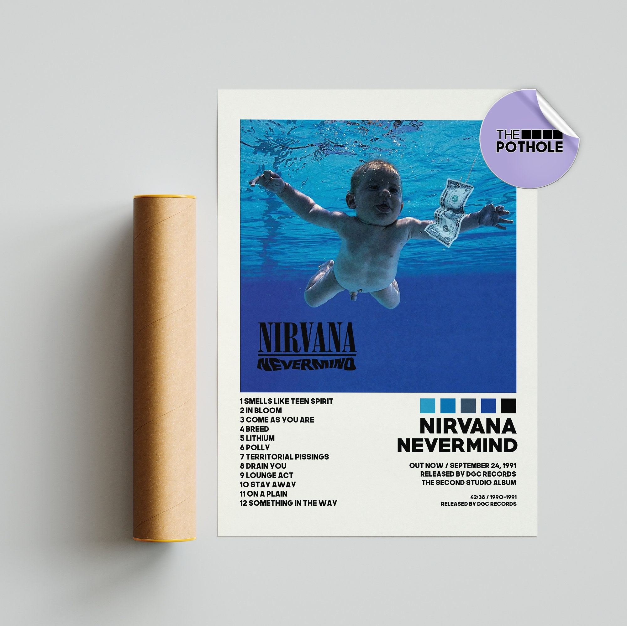 Album Cover Poster Nevermind In Utero Nirvana Posters / In Utero Poster ...