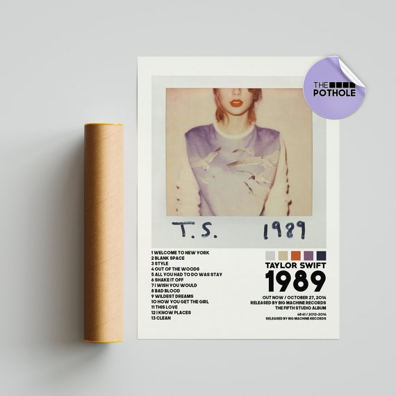 1989 Taylor Swift Album Cover