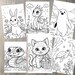92 Animal Coloring Pages | Digital Download | Fun & Relaxing Printable ...