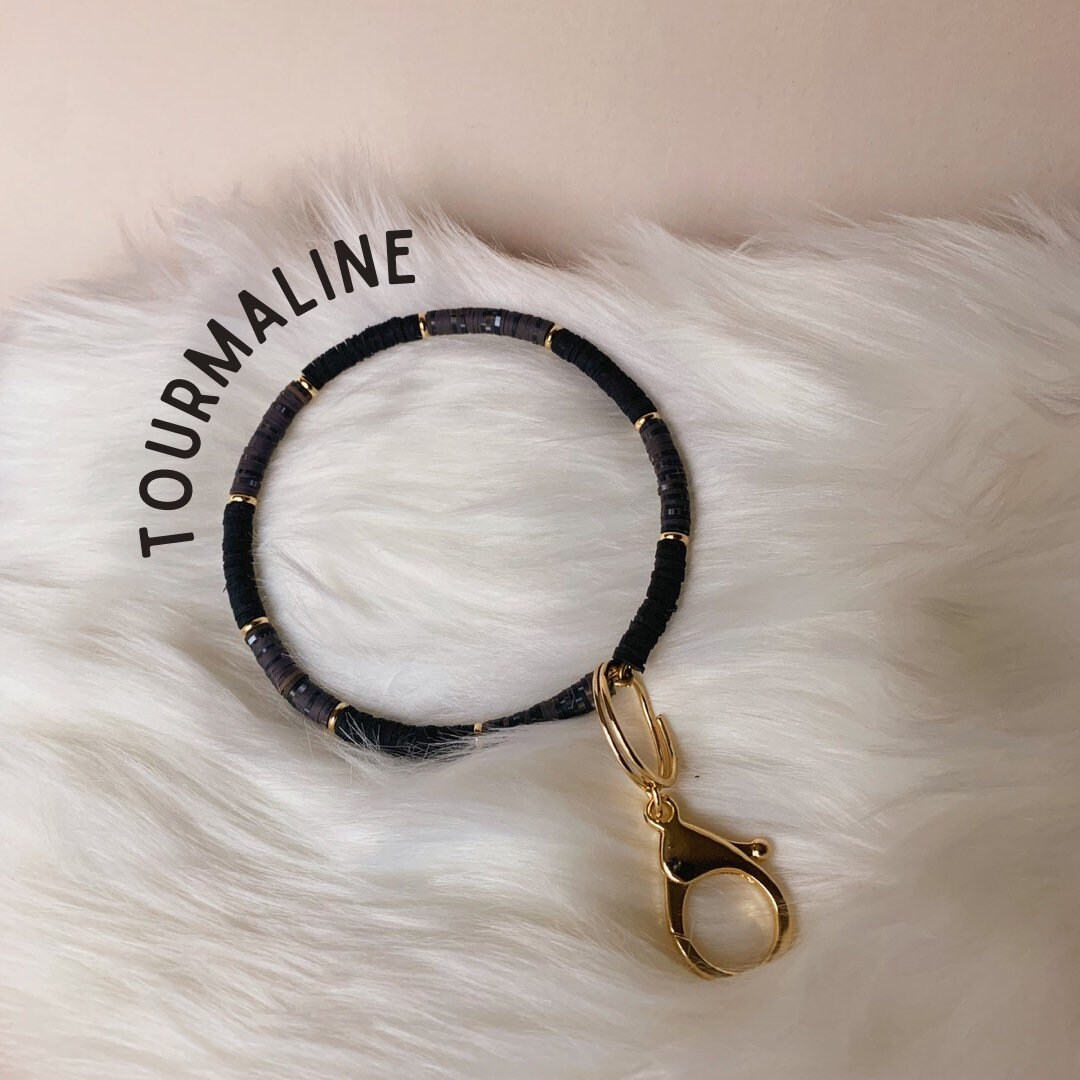 Beaded Key Bangle Key Ring Lanyard Wristlet Keychain - Etsy