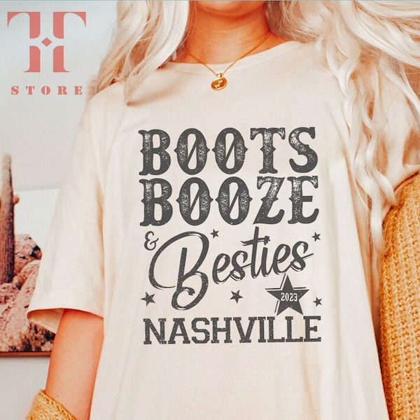 Boots, Booze and Besties Svg - Etsy