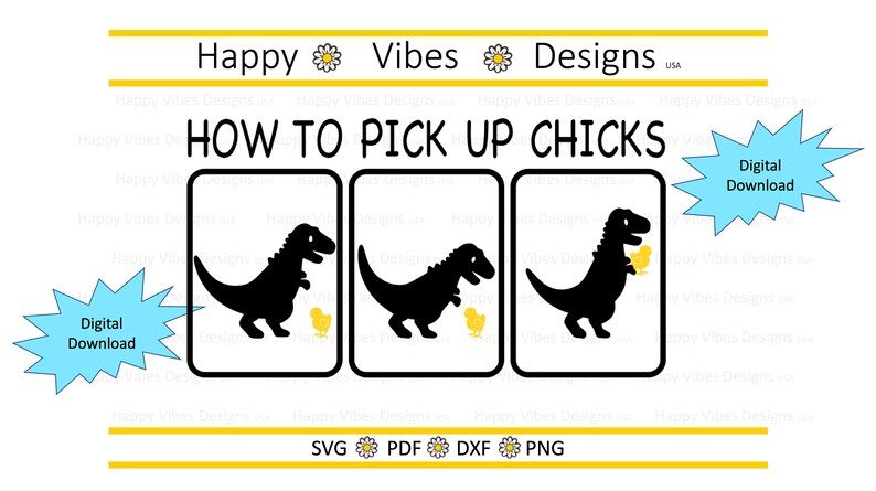 How to Pick up Chicks SVG (dino T-rex Chicks - Cute Boys Shirt Design ...