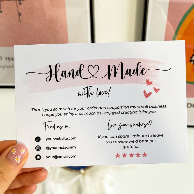 Handmade With Love - Etsy