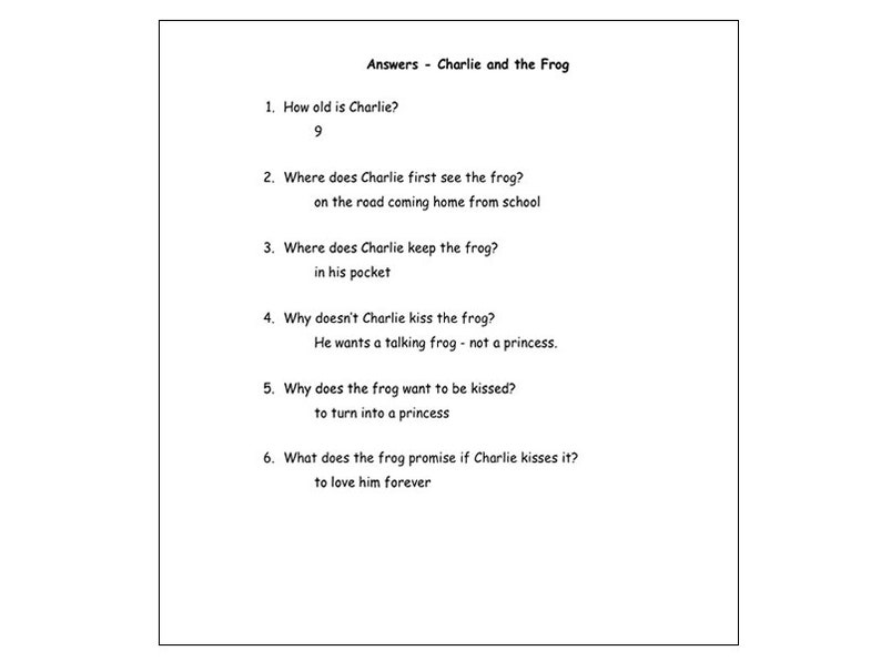 2nd Grade Reading Comprehension Funny Stories for Kids Age 7 ...