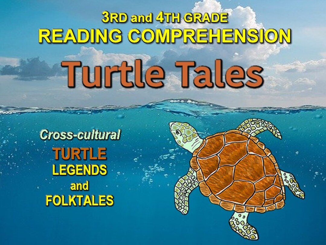 Turtle Tales Reading Comprehension Worksheets - Etsy