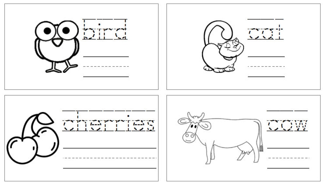 Sight Word Booklets to Make Fun Kindergarten to 1st Grade - Etsy