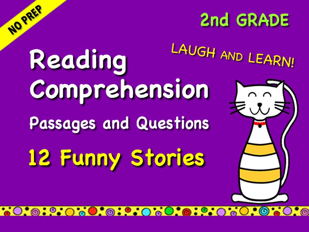2nd Grade Reading Comprehension Funny Stories - Etsy