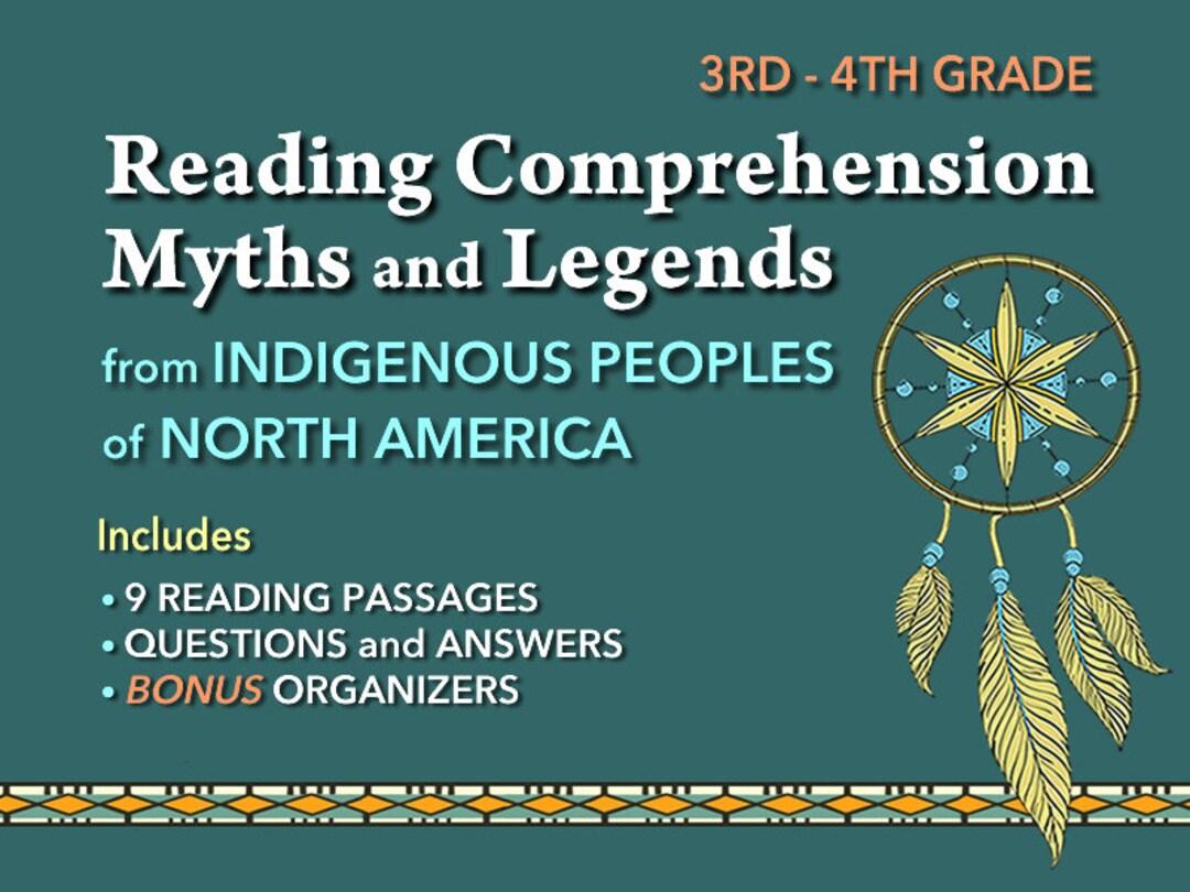 Indigenous Peoples Myths and Legends Reading Comprehension Worksheets ...