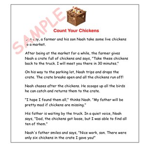 2nd Grade Reading Comprehension Passages and Questions - Etsy