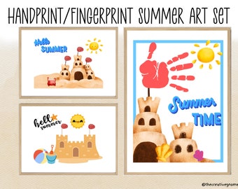 Castle Handprint - Etsy