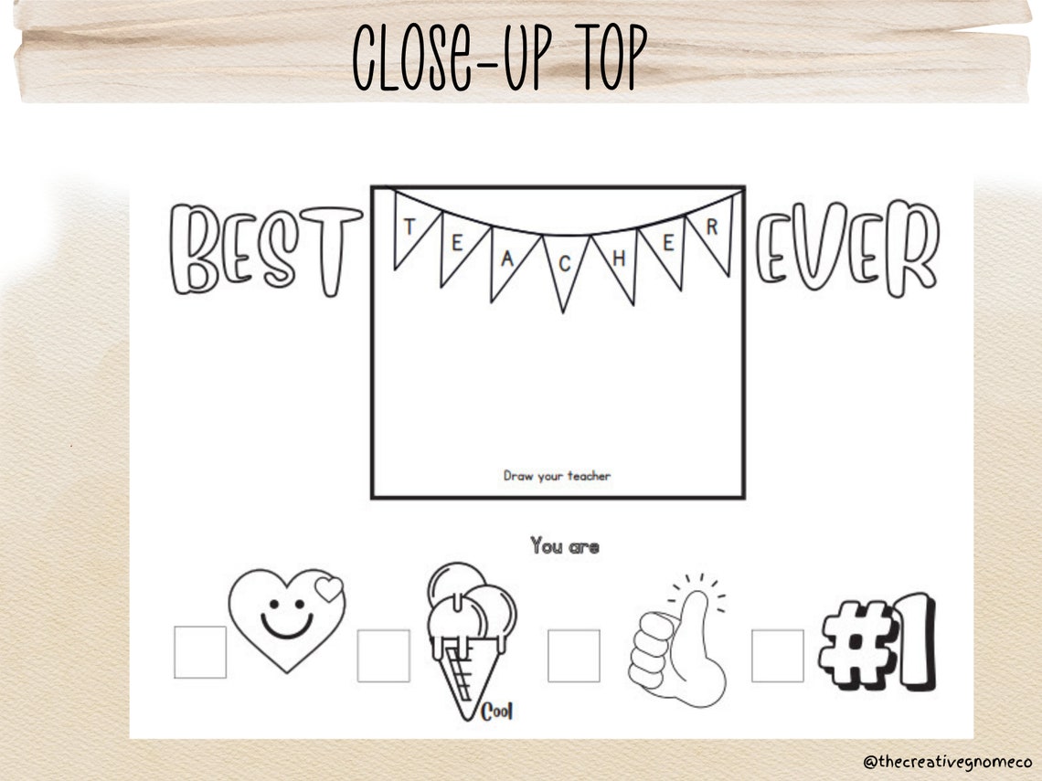 Teacher Appreciation Coloring Page, Best Teacher Ever Printable ...
