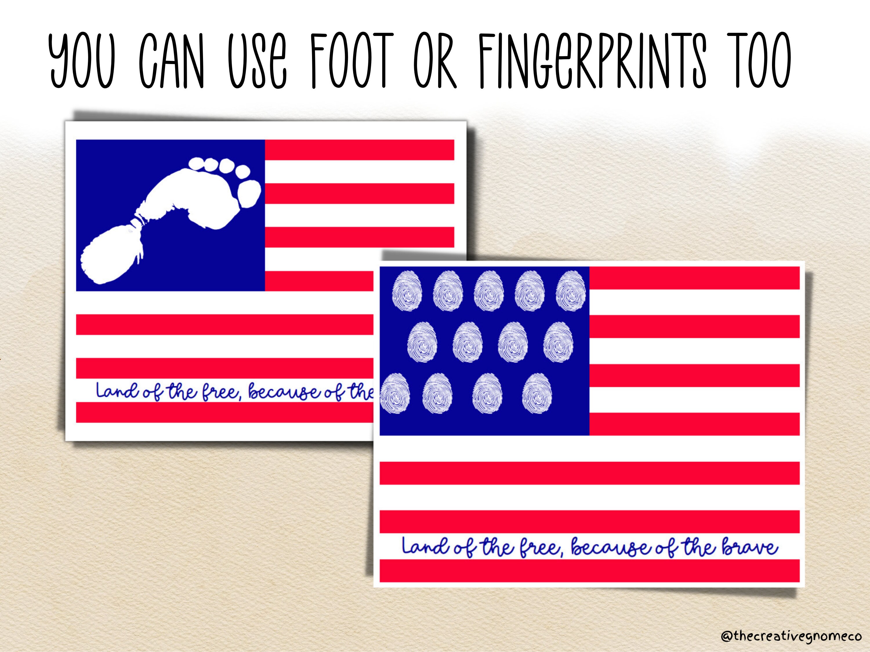 Flag Handprint Art, American Flag Handprint Art, Patriotic Handprint ...