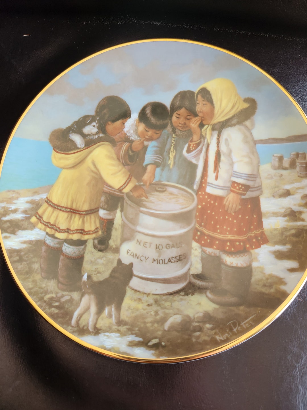 Collectors Plate by Nori Peter "we Like It" - Etsy