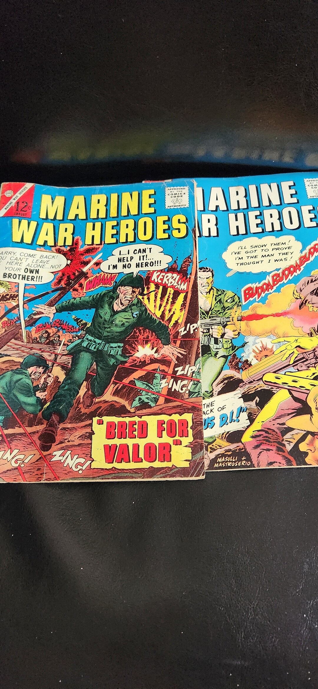 Vintage Marine War Heroes Comic Book - Etsy