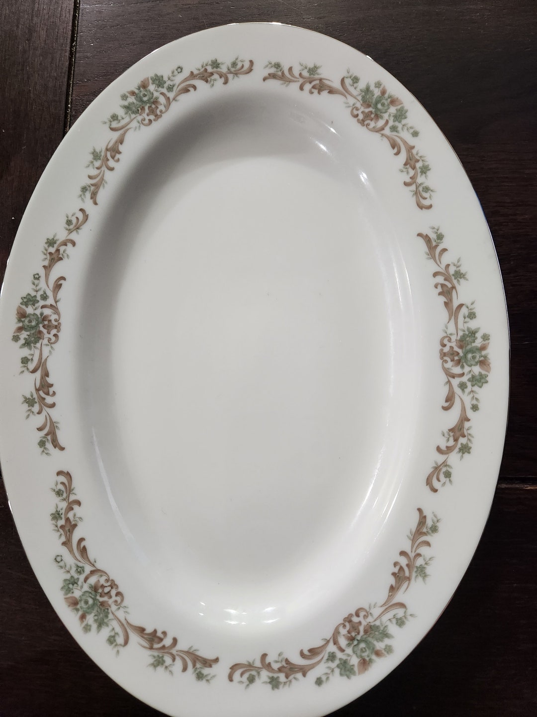 Towne House China Japan Oval Serving Platter - Etsy