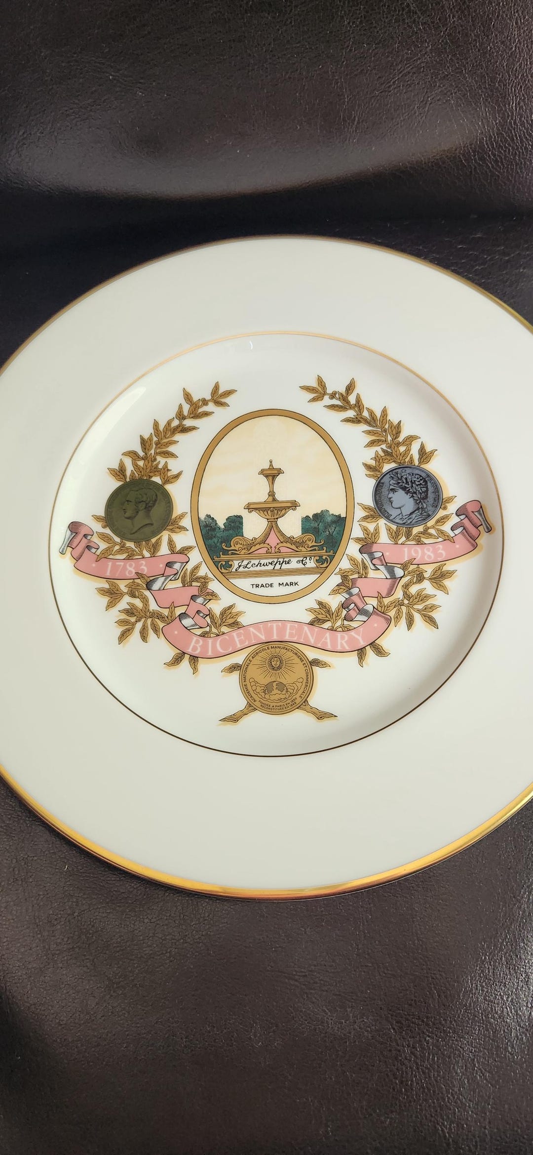 Bicentenary J. Schweppe Wedgwood Collectors Plate - Etsy