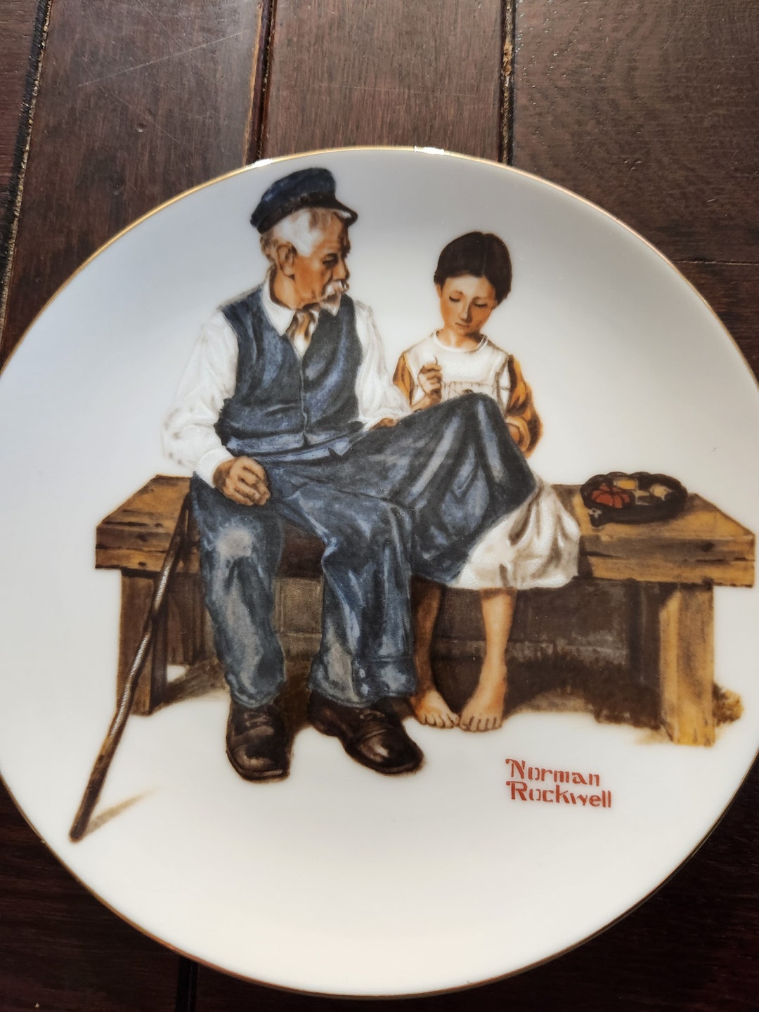 Normal Rockwell Collectible Plate - Etsy