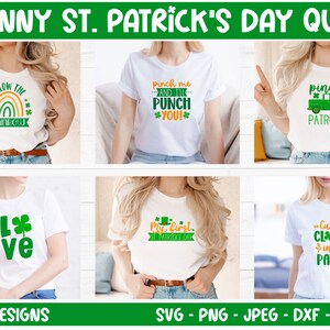 St Patricks Day Quotes SVG Bundle - Cut Files for Cricut and Silhouette ...