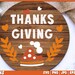 Thanksgiving Round Signs SVG Bundle, Autumn Door Hangers, Round ...