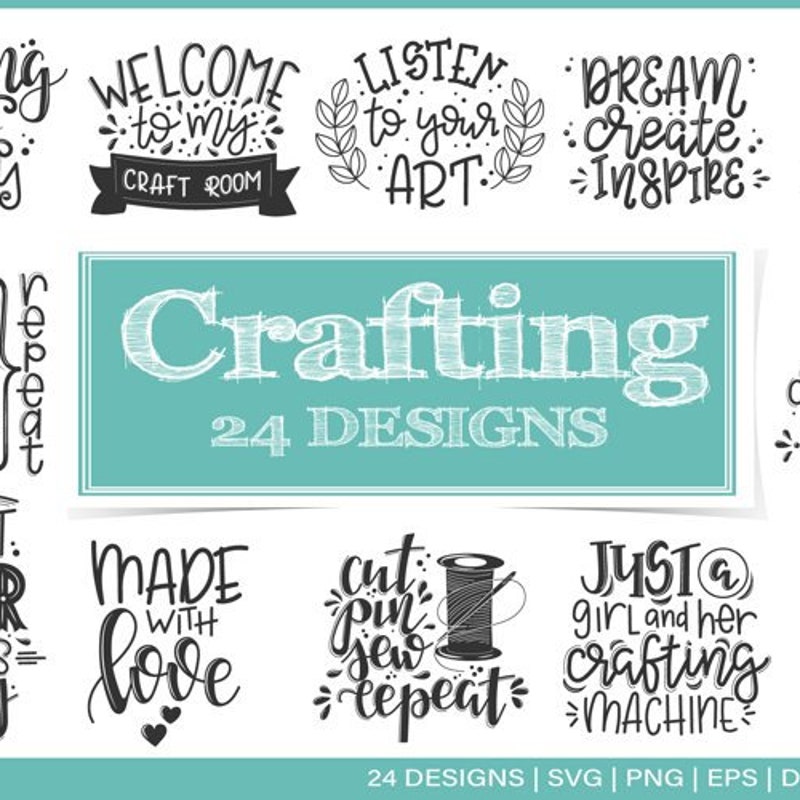 Craft Room Svg - Etsy