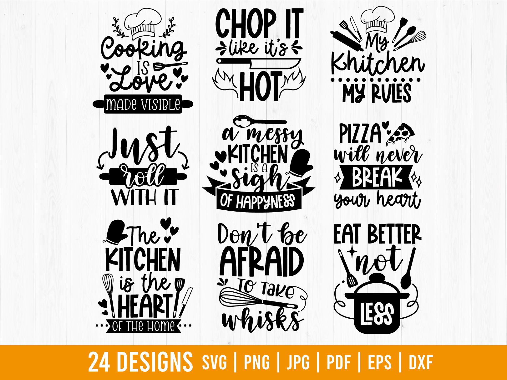Funny Kitchen SVG Bundle, Kitchen Saying, Kitchen Quote, Apron Svg ...