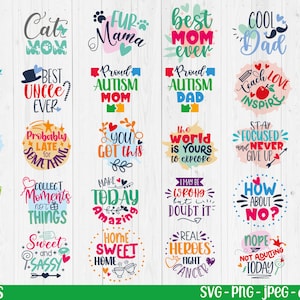 Keychain Bundle SVG, Keychain SVG Quotes - Etsy