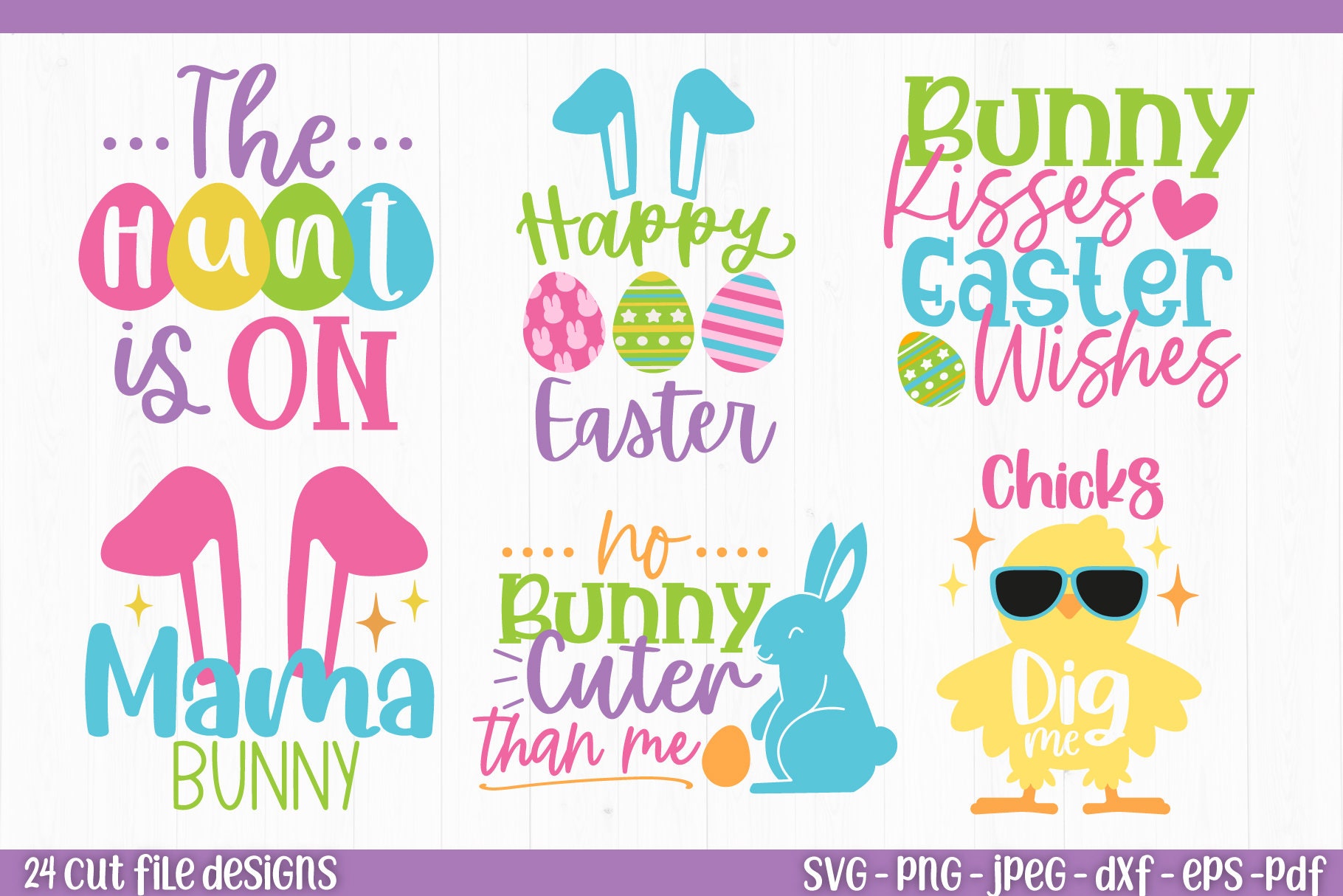 Easter SVG Bundle, Easter SVG, Happy Easter SVG, Easter Bunny Svg ...