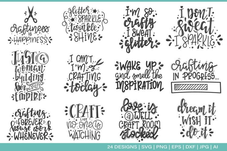 Crafting Svg Bundle | Crafter Svg | Crafty Svg | Craft Svg | Crafter ...