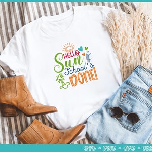 Teacher Svg Bundle| Teacher Summer Svg| End of the Year Png| End of ...