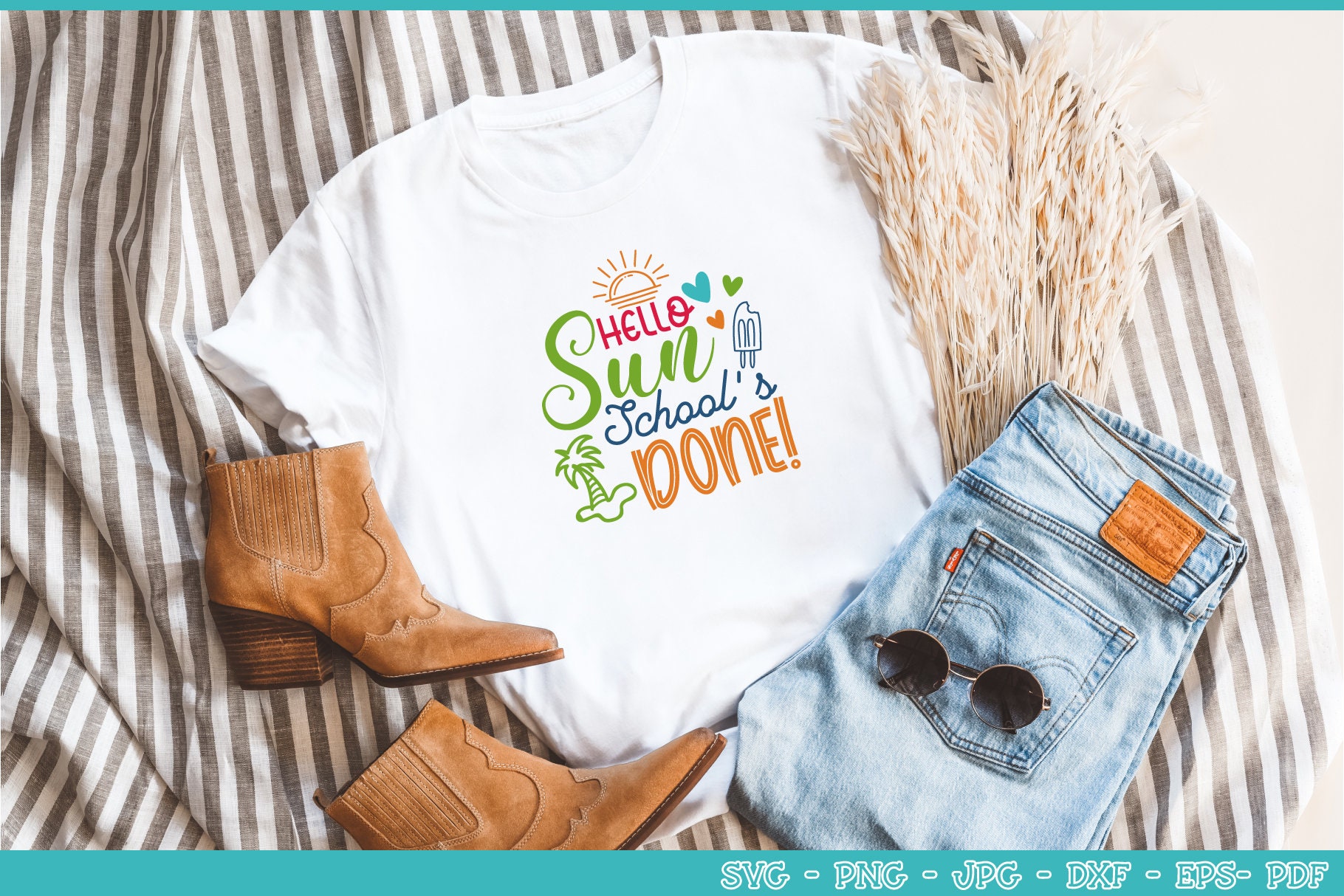 Teacher Svg Bundle Teacher Summer Svg End of the Year Png End of School ...