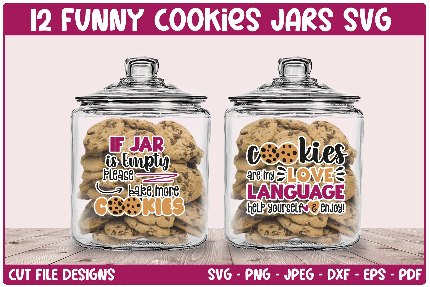 Funny Cookie Jar Sayings Svg Bundle Funny Cookie Jar Sayings Svg Bundle Treat Jar Svg Baking