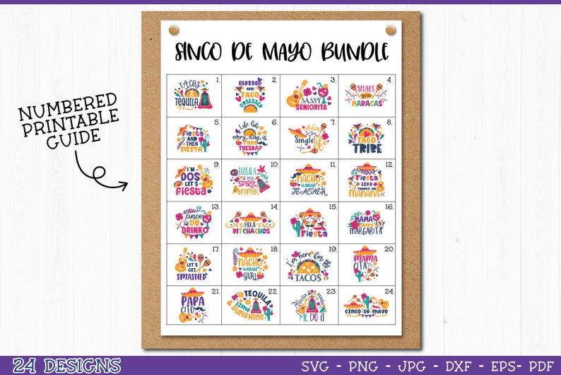 Cinco De Mayo Svg Bundle, Cinco De Mayo Svg, Mexico Svg, Fiesta Svg ...