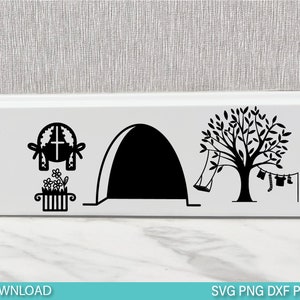 Mouse Home Funny Wall Decal SVG Bundle, Mouse Hole SVG, , Skirting ...