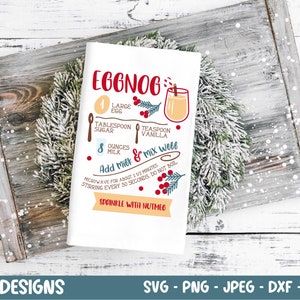 Christmas Recipes Svg, Christmas Bundle, christmas Baking Svg ...