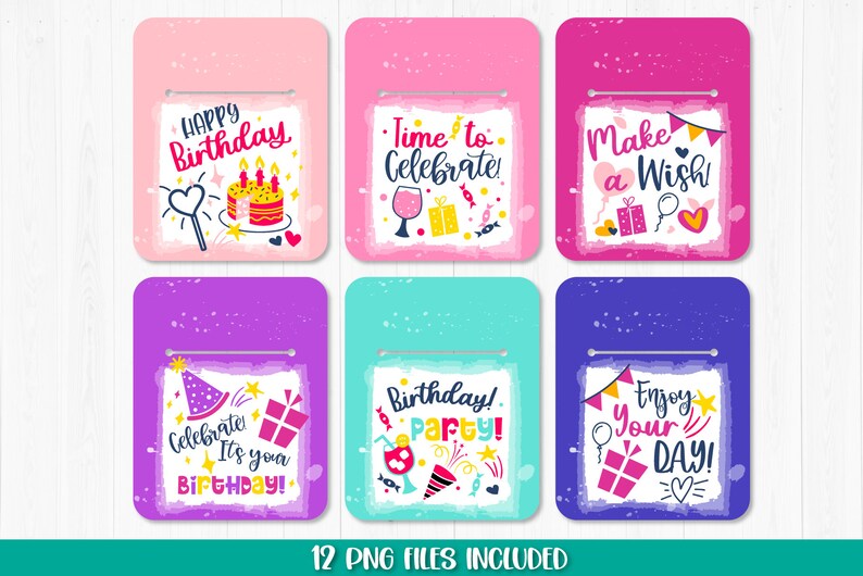 Happy Birthday Printable Gift Hard Holder, Printable Money Card ...