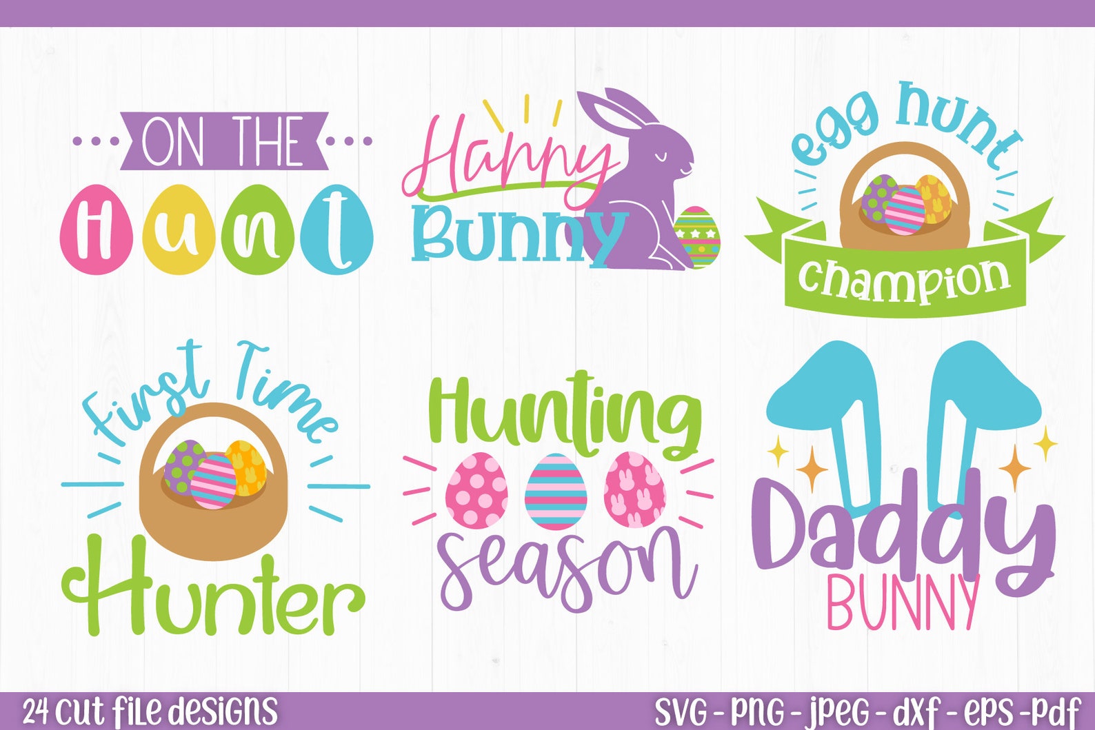 Easter SVG Bundle, Easter SVG, Happy Easter SVG, Easter Bunny Svg ...