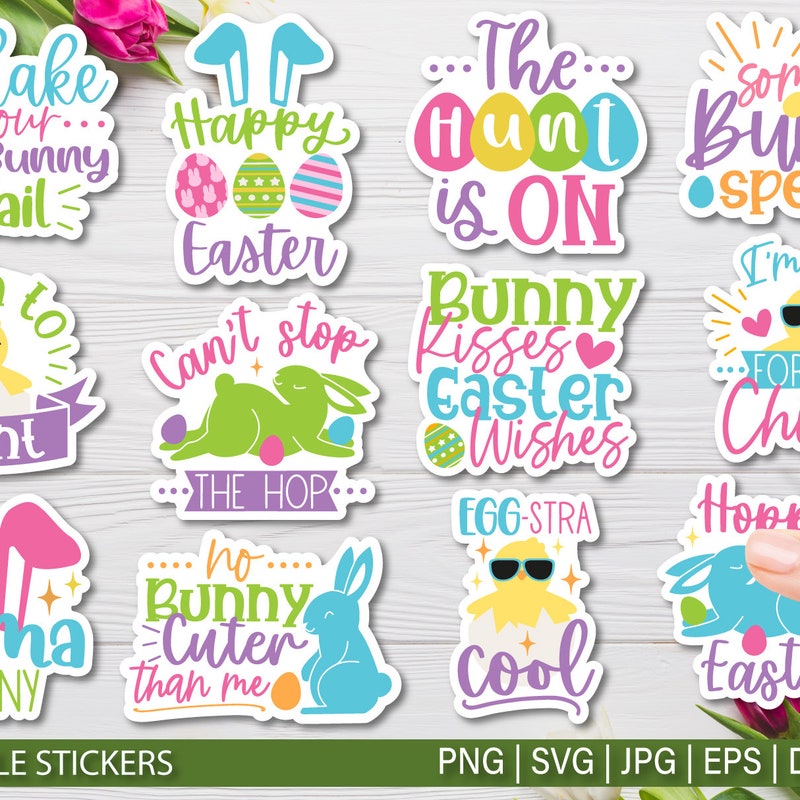 Easter Business Stickers - Etsy