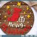 Winter Round Signs SVG, Winter Door Hanger SVG, Christmas Welcome Sign ...