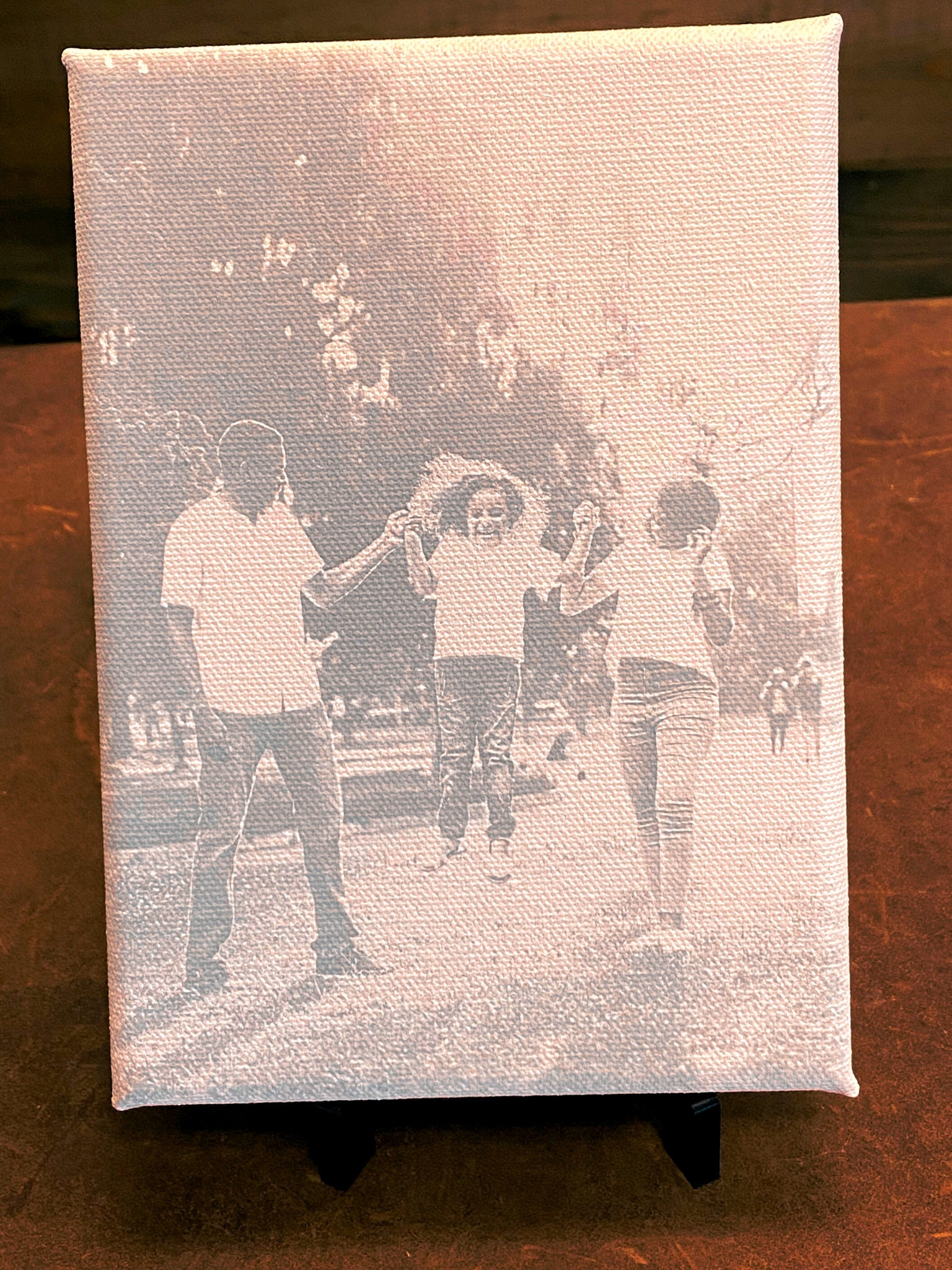 Laser Engraved Canvas Photos! - FREE SHIPPING! - Etsy