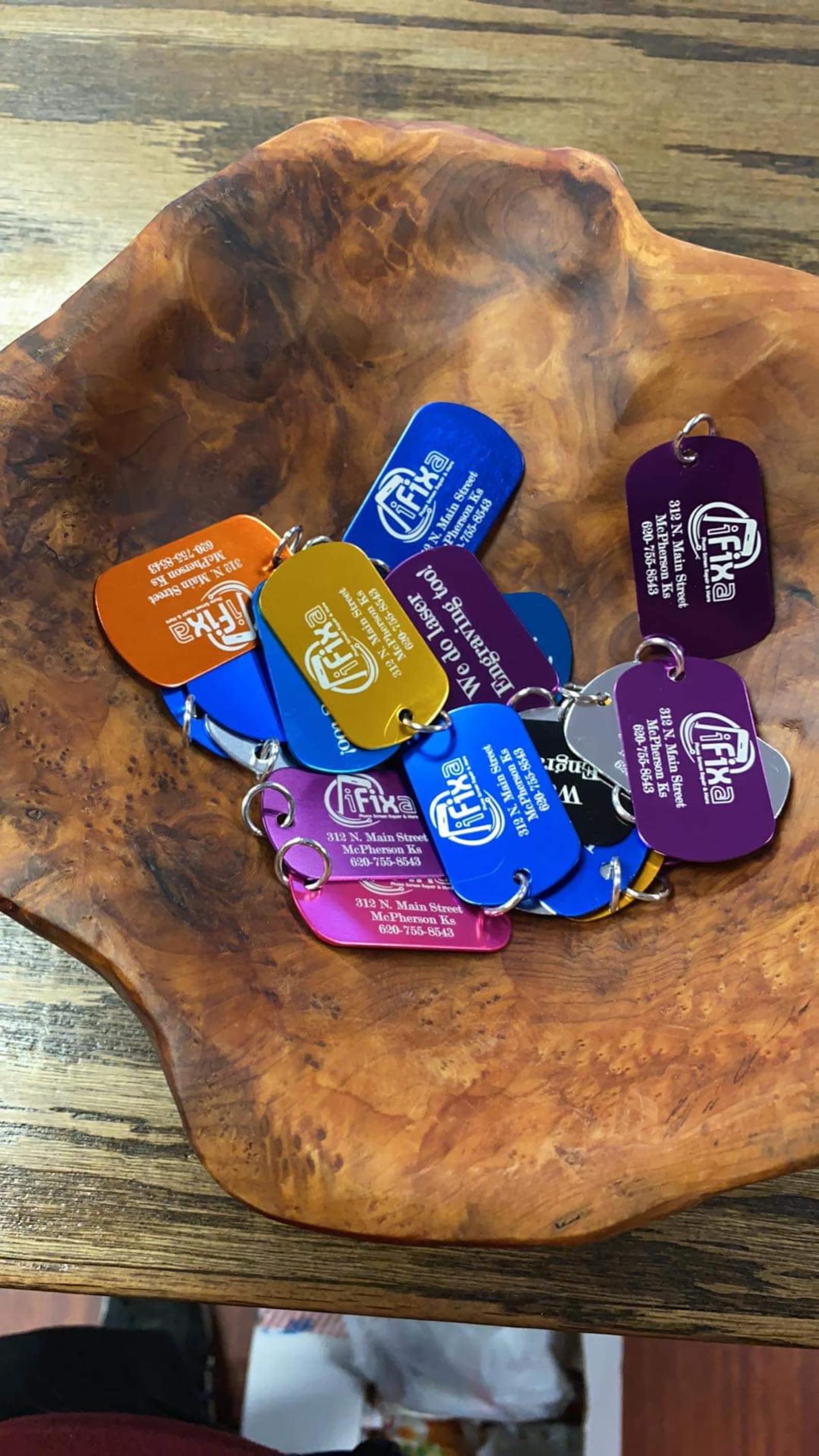 Custom Laser Engraved Keychains FREE SHIPPING - Etsy