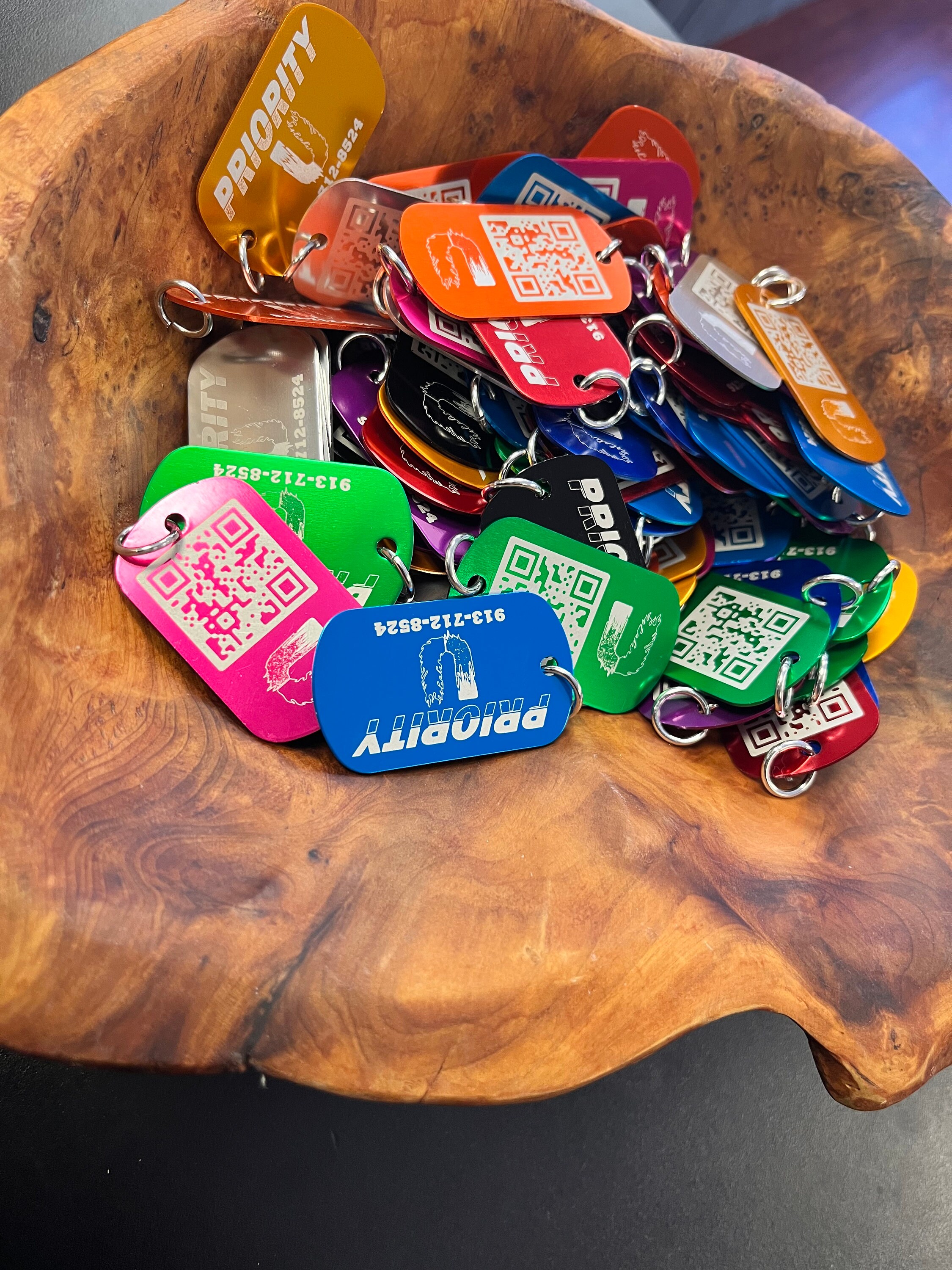 Custom Laser Engraved Keychains FREE SHIPPING - Etsy